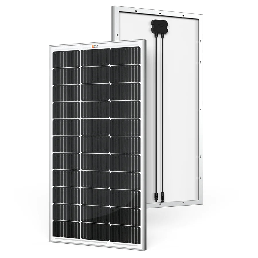 Rich Solar 100 Watt Monocrystalline Solar Panel - Off Grid Stores