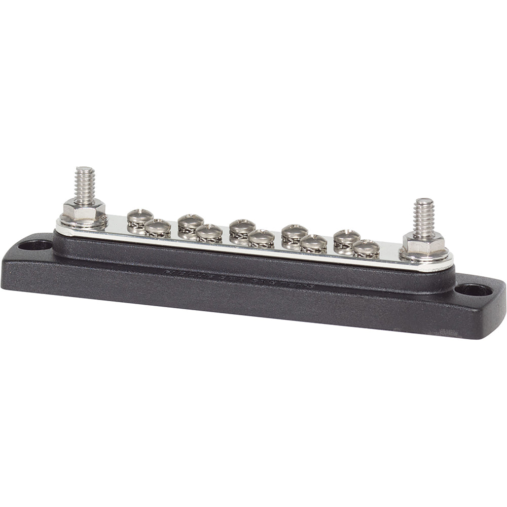 Blue Sea 2301 150AMP Common BusBar 10 x #8-32 Screw Terminal - Off Grid ...