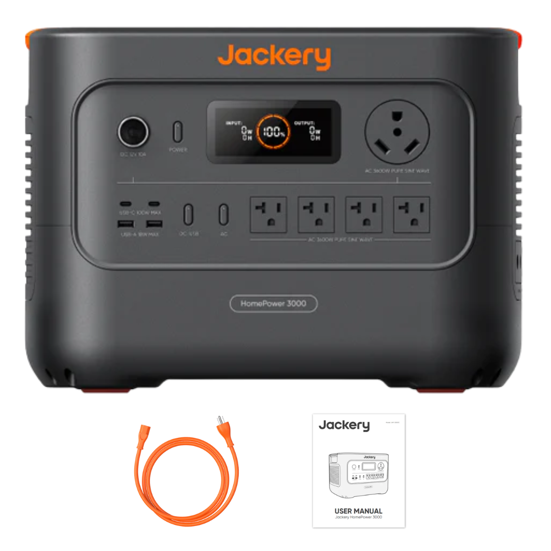 Jackery HomePower 3000 Solar Generator - Off Grid Stores