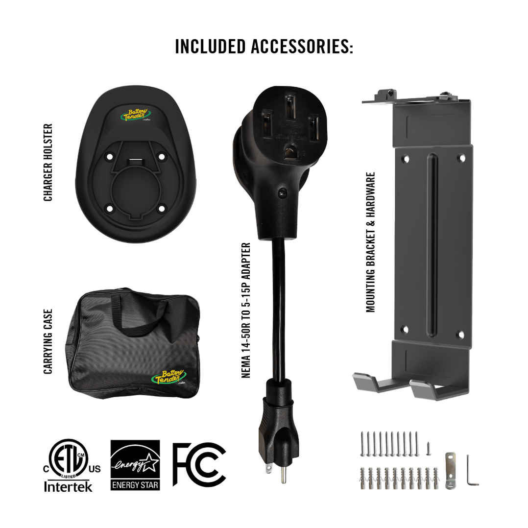 eCharge 32 Amp Level 1+2 EV Charger - Off Grid Stores
