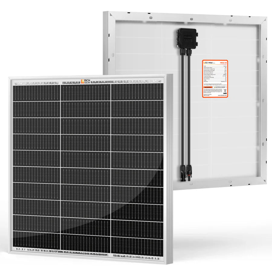 Rich Solar Mega 50 Watt Solar Panel - Off Grid Stores