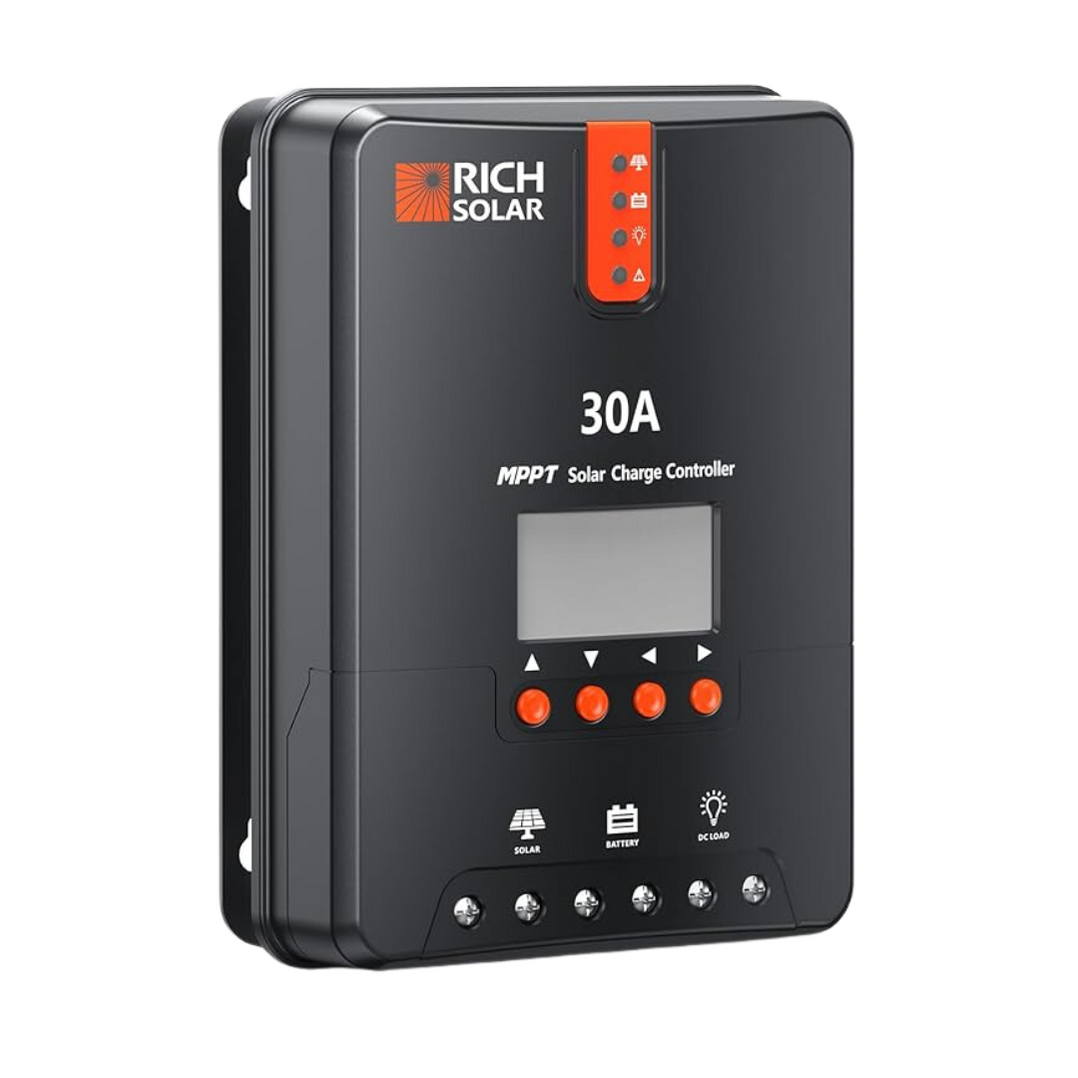 Rich Solar 30 Amp MPPT Solar Charge Controller - Off Grid Stores