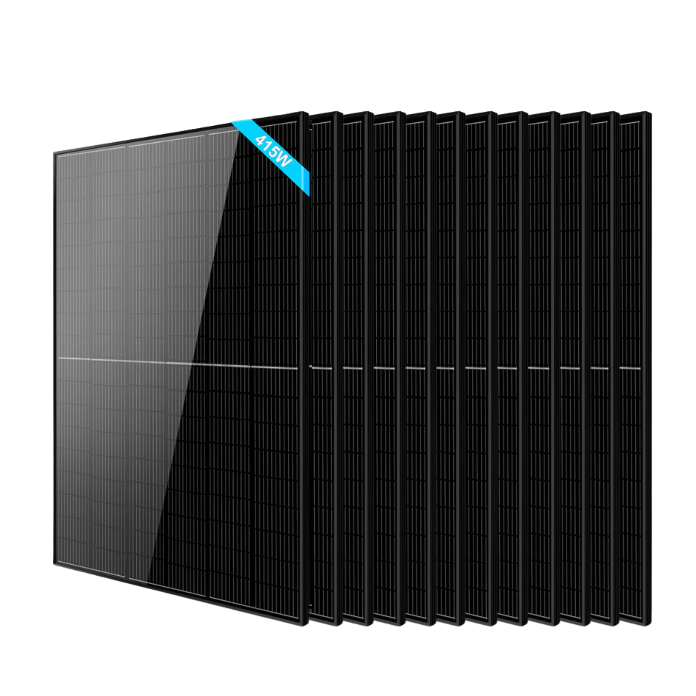 SunGoldPower 415W Monocrystalline Black PERC Solar Panels - Off Grid Stores