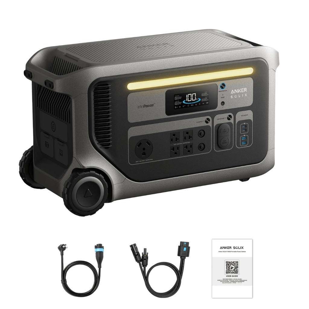 Anker SOLIX F3000 Solar Generator & Kits - Off Grid Stores