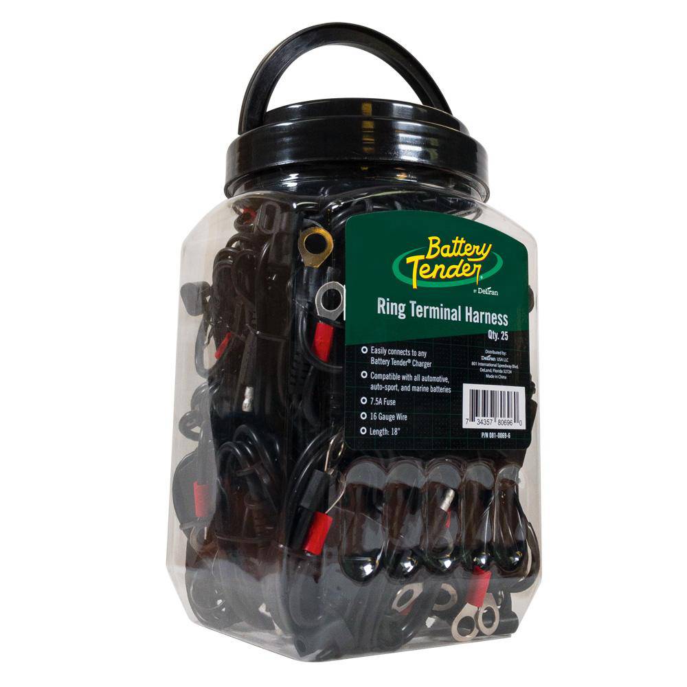 Battery Tender® Ring Terminal Harness 25 Pack - Off Grid Stores