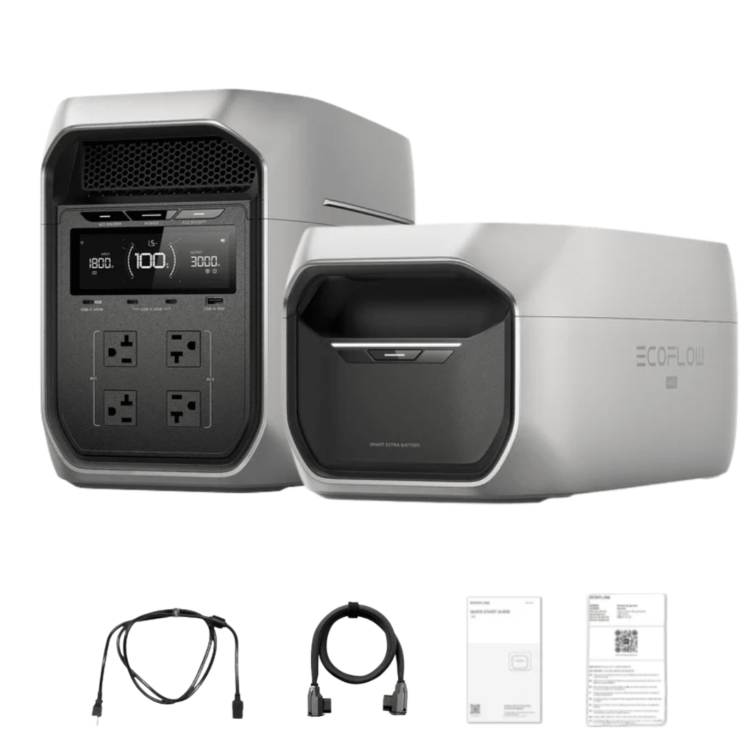 Ecoflow DELTA 3 Max Plus 2048Wh Portable Power Station - Off Grid Stores