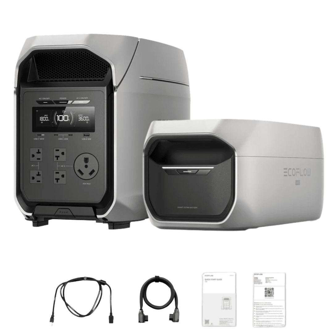 EcoFlow DELTA 3 Ultra Plus 3072Wh 3600W Portable Power Station - Off ...