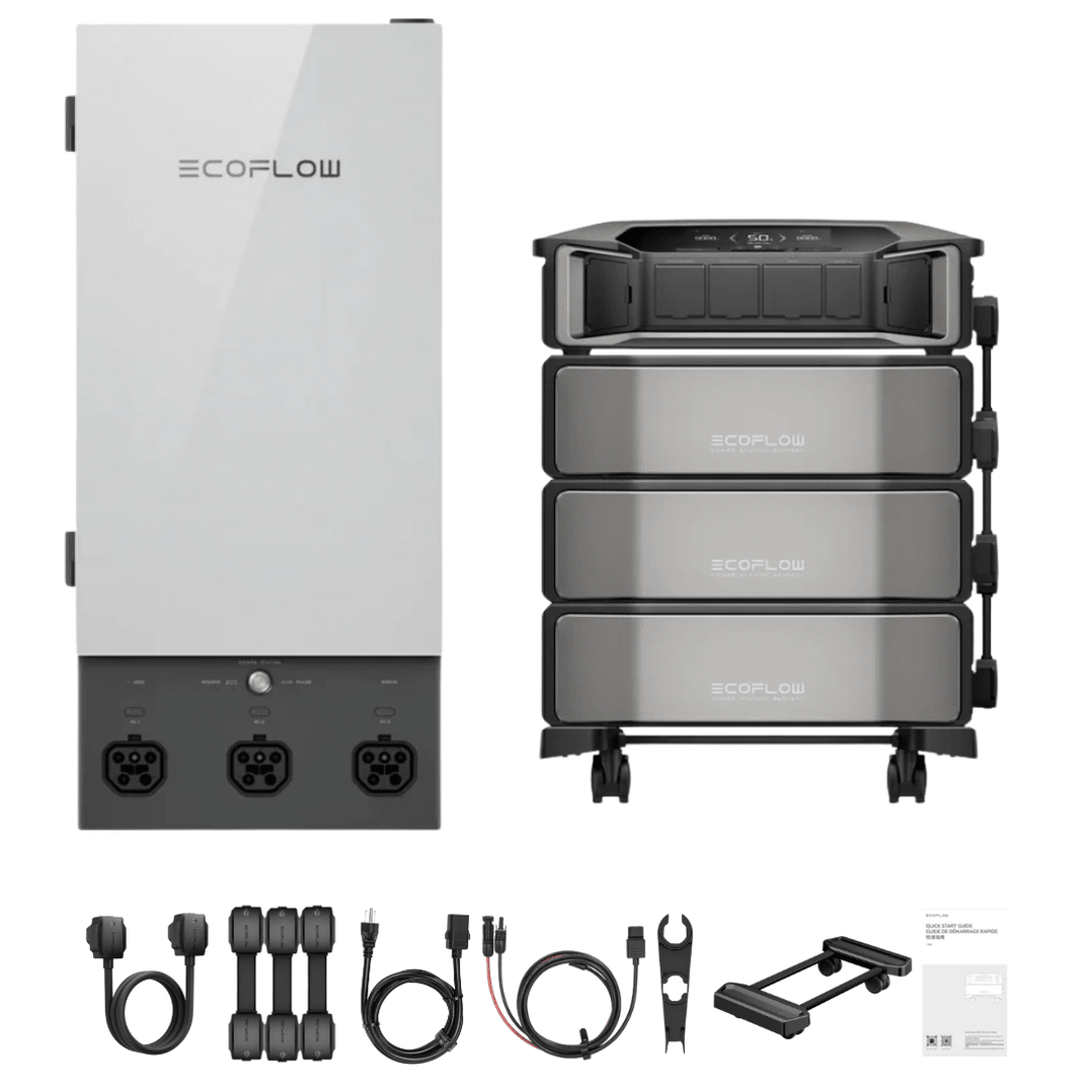 EcoFlow DELTA Pro Ultra Inverter + Batteries + Smart Home Panel 2 ...