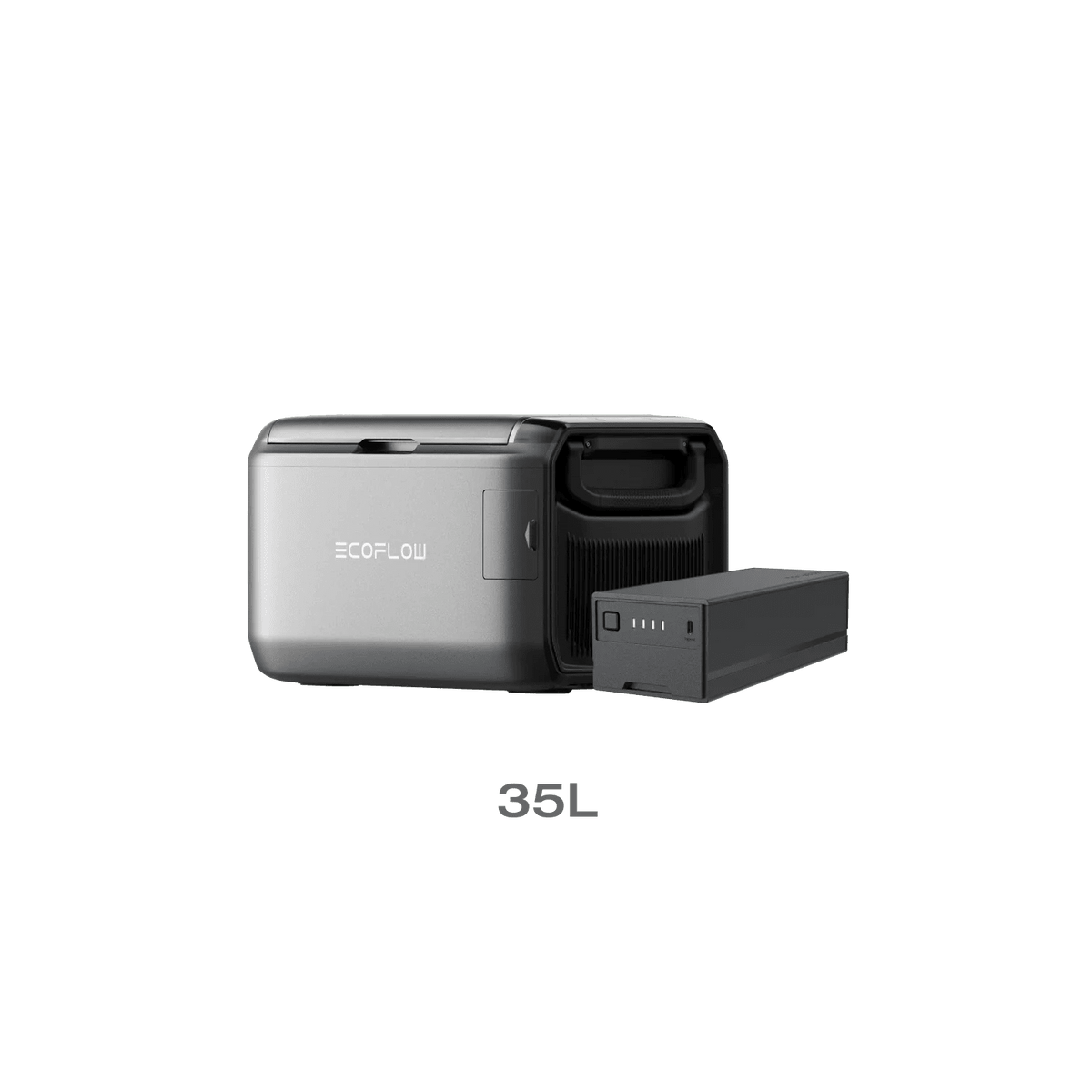 EcoFlow GLACIER 35L Classic Portable Fridge Freezer With Plug-in ...