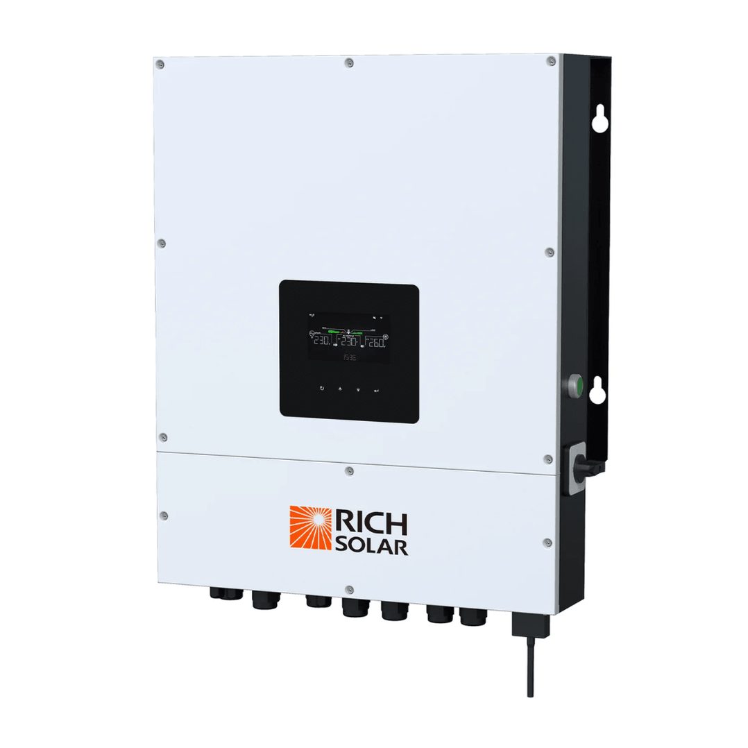 PRO Solar Kit - 48V Battery Bank (10.24kWh-15.36kWh) + 6kW 120V/240V ...