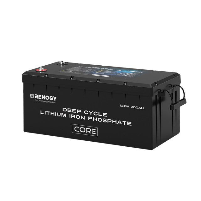 Renogy 12V 200Ah Core Series Deep Cycle Lithium Iron Phosphate Battery ...