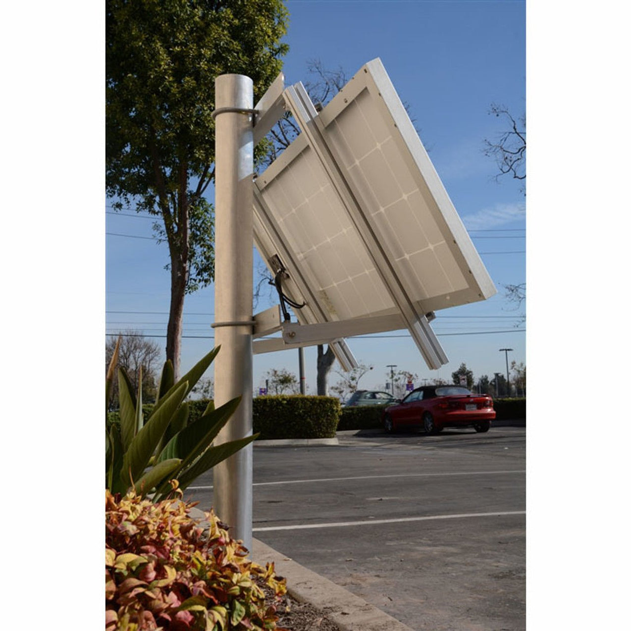 Renogy Solar Panel Pole Mount Single Side 27.4 in - Off Grid Stores