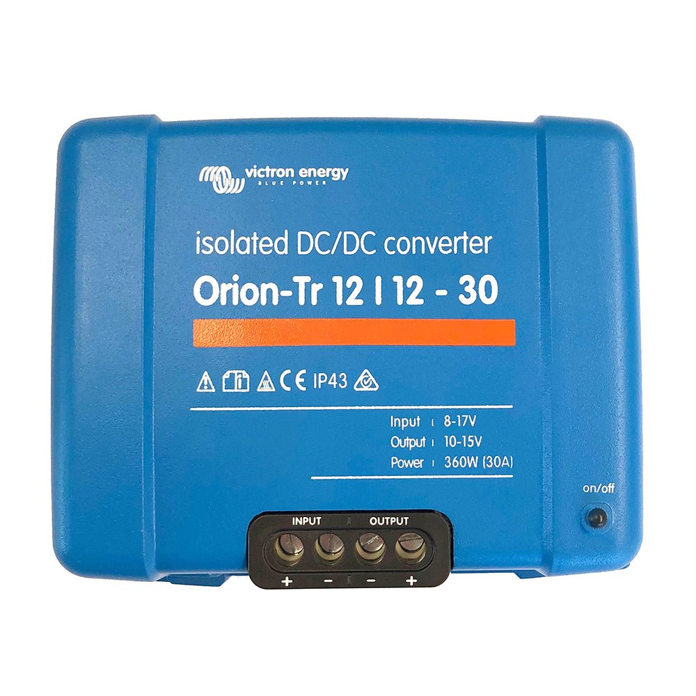 Victron Orion-TR DC-DC Converter - 12 VDC to 12 VDC - 30AMP Isolated ...
