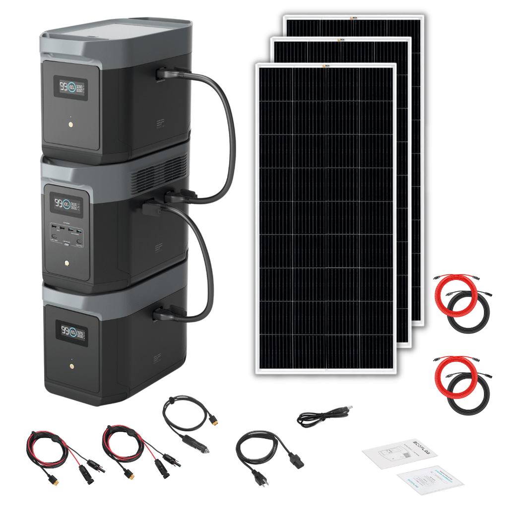 EcoFlow DELTA 2 Max Solar Generator & Kits - Off Grid Stores