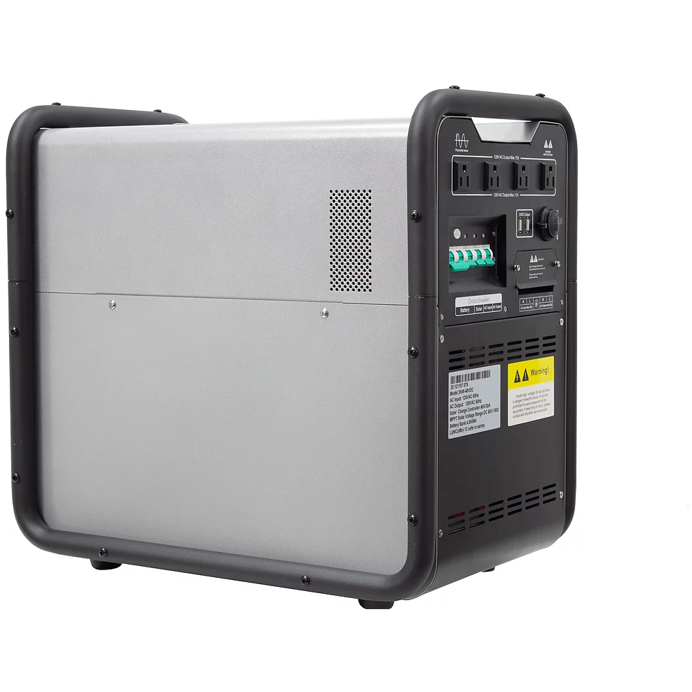 Hysolis MPS 4500wH / 3000W Solar Generator Lithium Battery Power ...