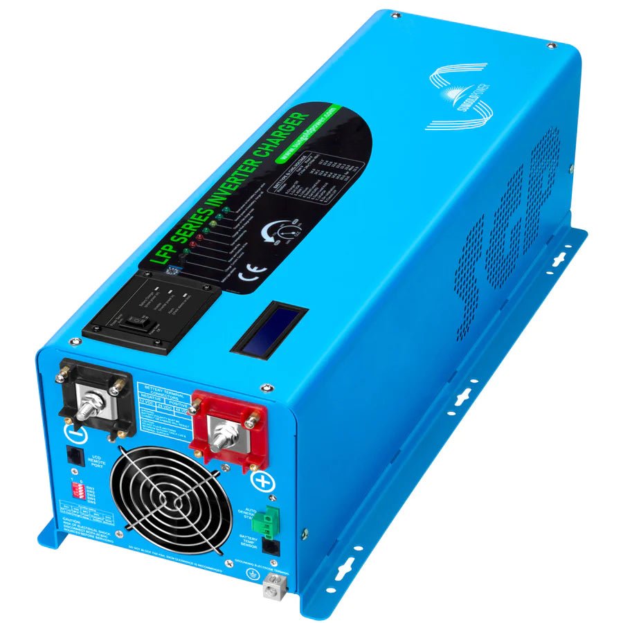 SunGoldPower 4000W DC 24V Pure Sine Wave Inverter With Charger - Off ...